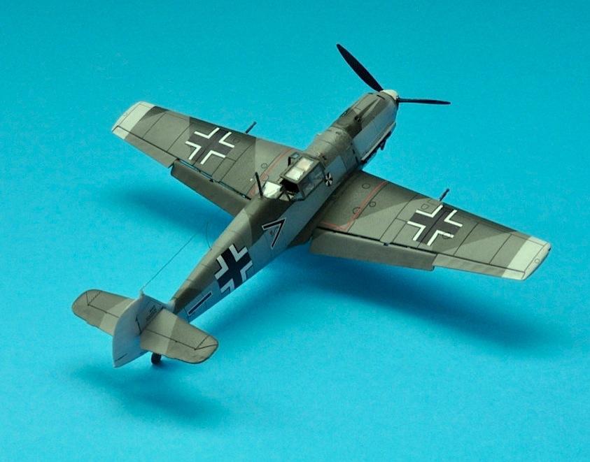 Messerschmitt Bf 109 E-4, Franz von Werra, Airfix A01008, 1/72